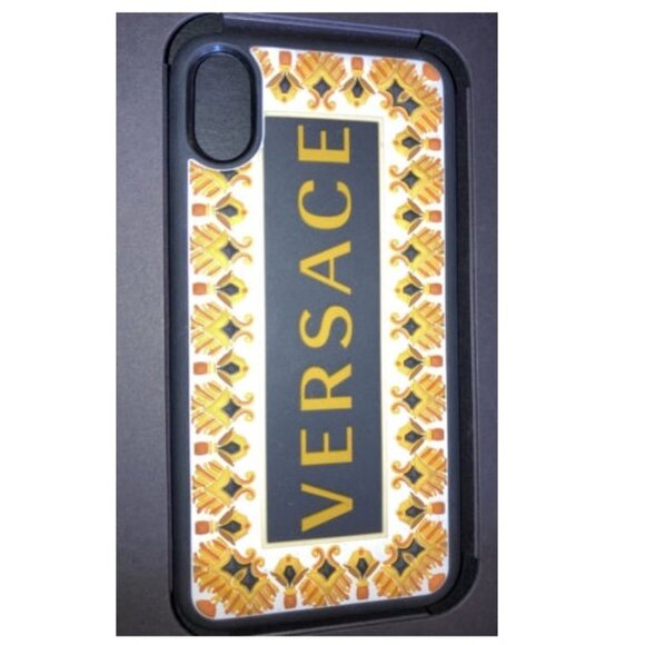 Versace | Cell Phones & Accessories | Versace Logo Baroque Iphone X ...